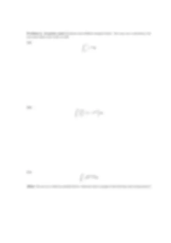 Math 135 Midterm III: Integration and Exponential Decay - Prof. Scott ...