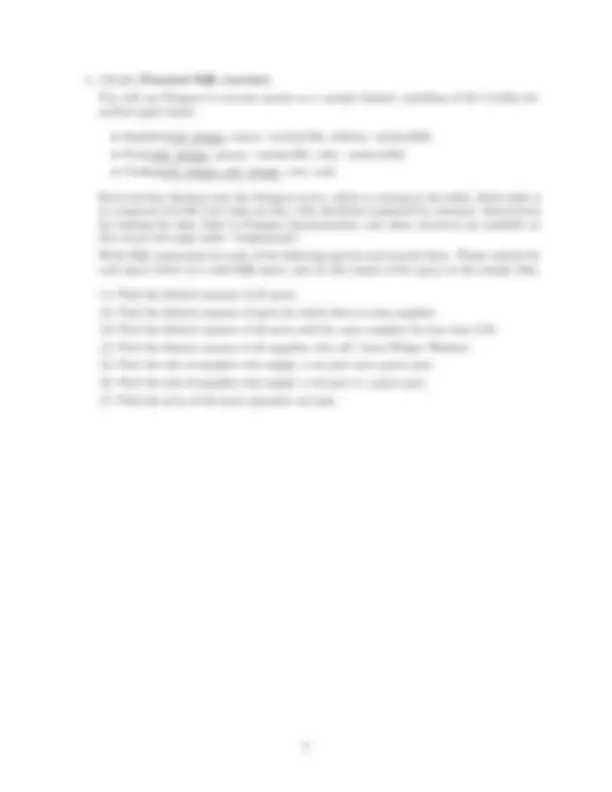 4 Problems on Information Systems - Homework I | CMPSCI 445 ...