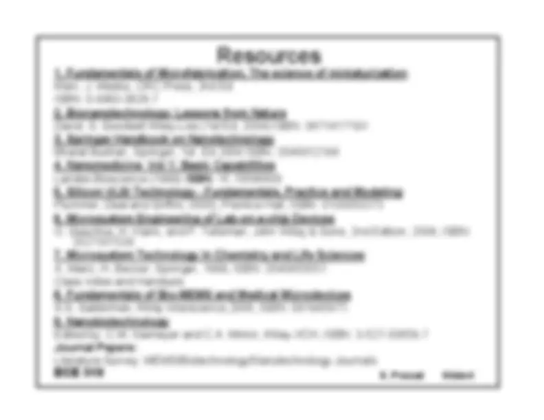 Ece 510 Bio Microelectrical Mechanical Systems Biomems And