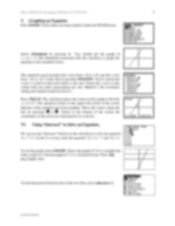 TI-83/84 Plus Calculator: Plotting, Graphing, and Regression | Study ...