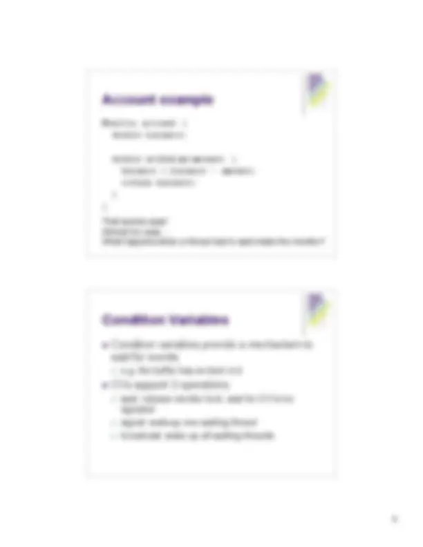 Semaphores and Monitors in the Operating Systems | COMP 310 | Study ...