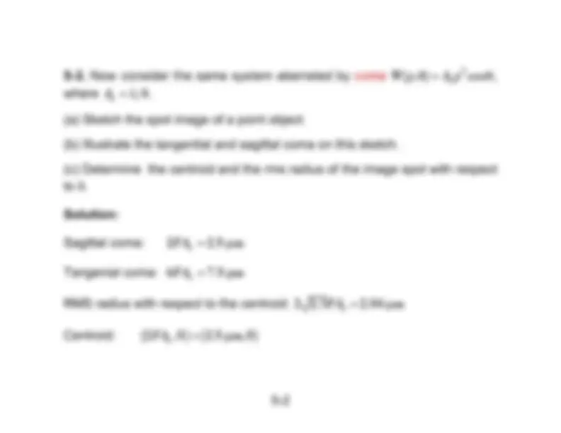 Solved Questions for Aberrated Imaging and Propagation - Homework V ...