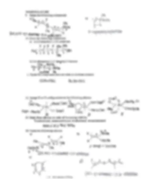 Organic Chemistry Worksheet #4: Reactions, Energy Diagrams, and Alkene ...
