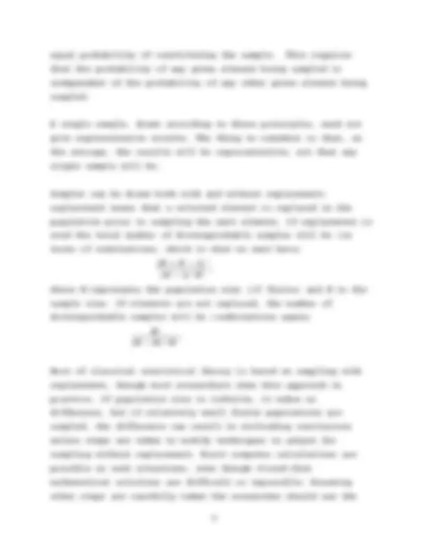 Sampling Principles: Understanding Representative Samples in Statistics ...