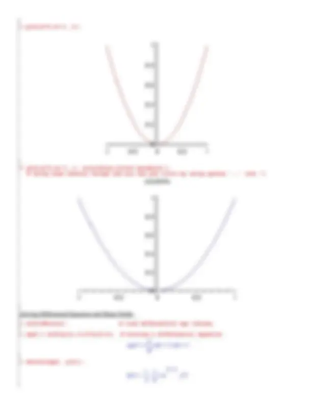 Maple Tutorial for Differential Equations in Math 2250 | Assignments Mathematics | Docsity