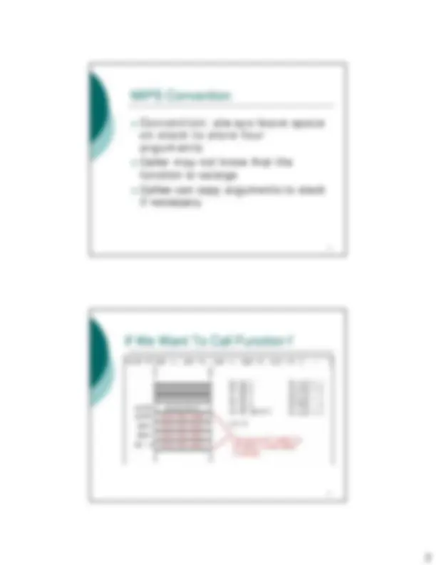 Mips Calling Conventions - Computer Architecture - Exam | CS 472 | Exams Computer Architecture ...