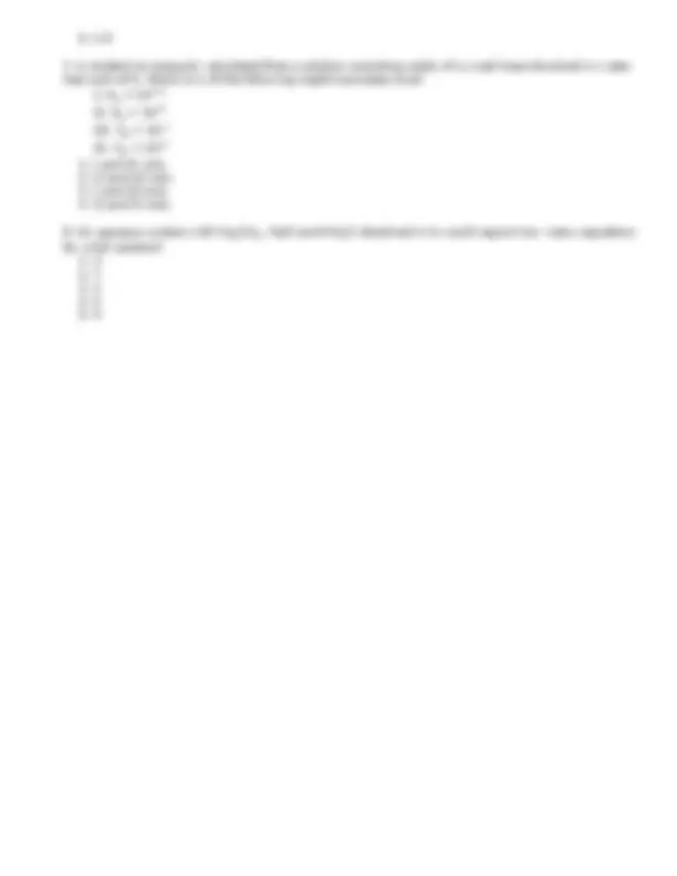 Chemistry Problems: Buffer Solutions and Acid-Base Equilibria | Quizzes ...