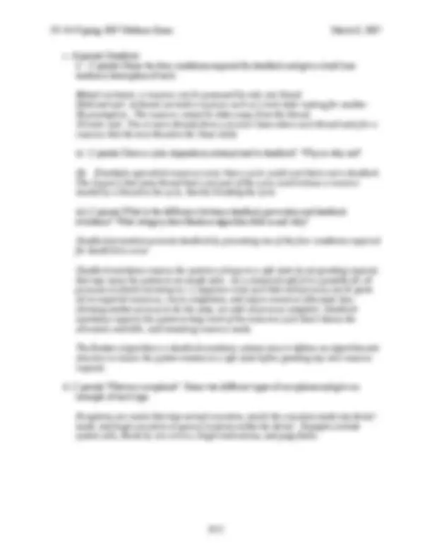 Midterm Exam with Solution - Operating Systems | CS 4410 | Exams Operating Systems | Docsity