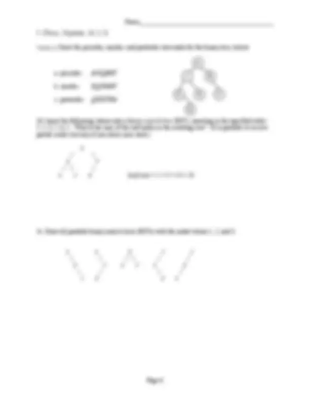 Prelim One Solution for CS211 - Fall 2006 | Exams Computer Science ...