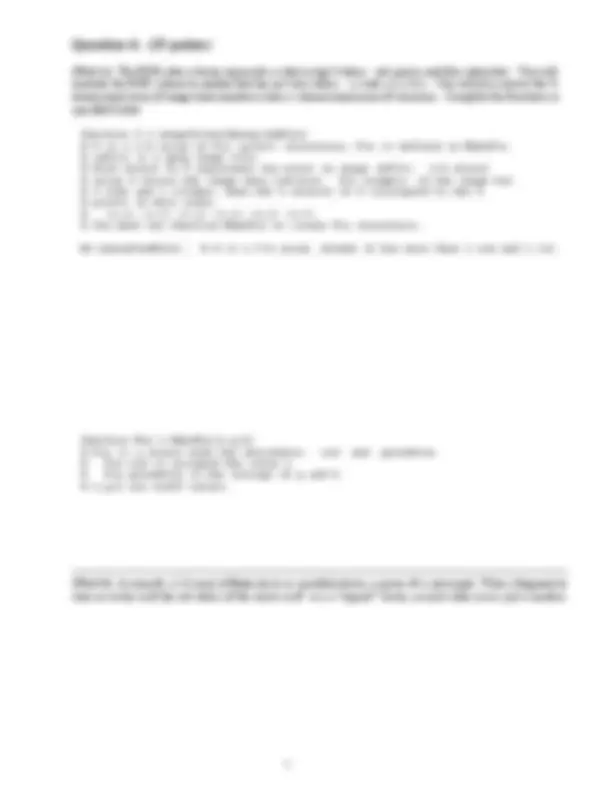 Exam 3 Questions Introduction To Computing Using Matlab Cs 1112 Exams Computer Science 