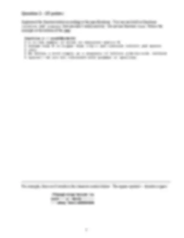 Exam 3 Questions Introduction To Computing Using Matlab Cs 1112