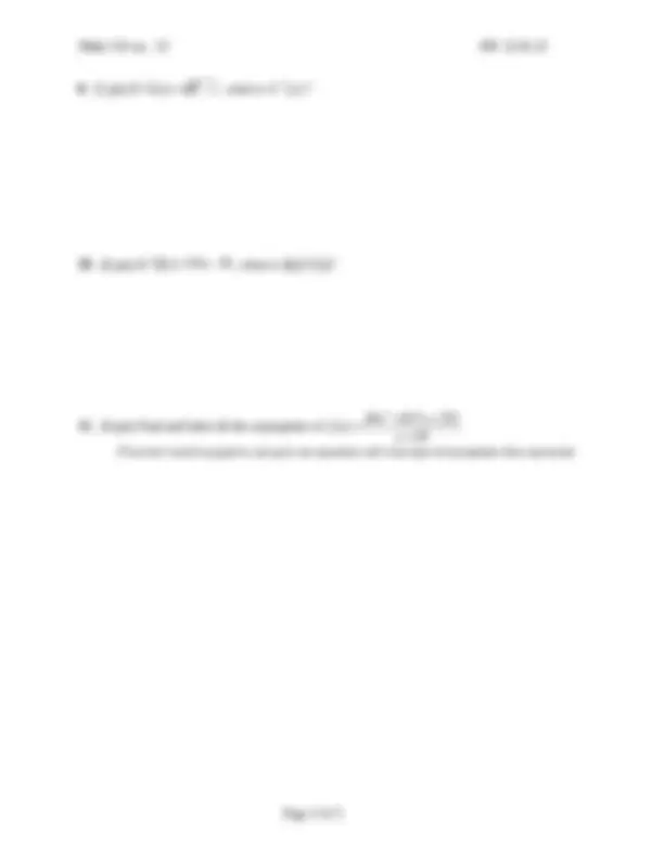 Math 110 Homework Solutions: Section 12, Problems 22 and 23 | Assignments Algebra | Docsity