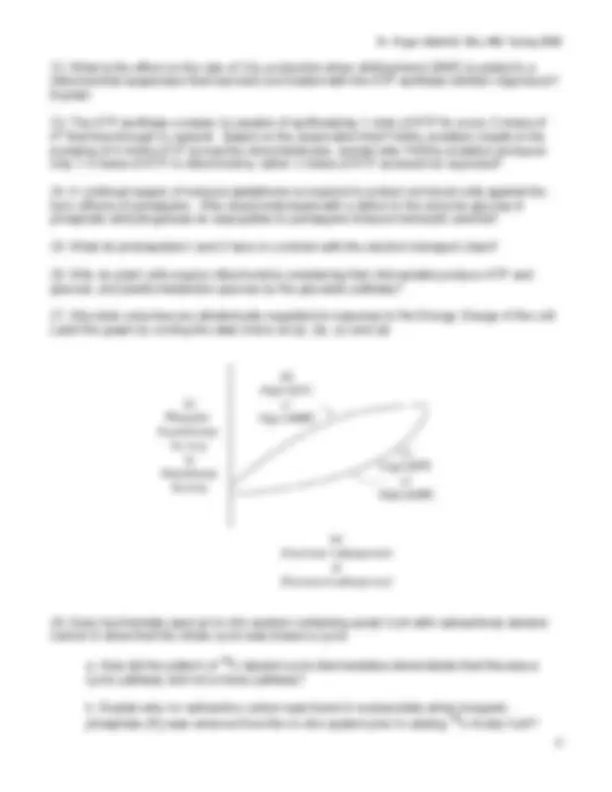 Energy Conversion Pathways - Practice Questions for Exam | BIOC 460 ...