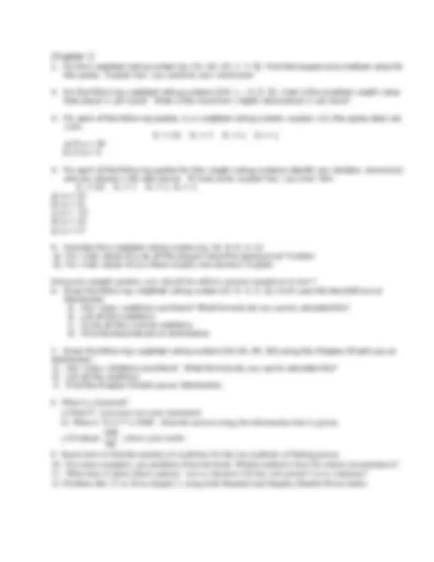 Review for Test - Mathematics in Modern Society | MATH 105 | Exams ...