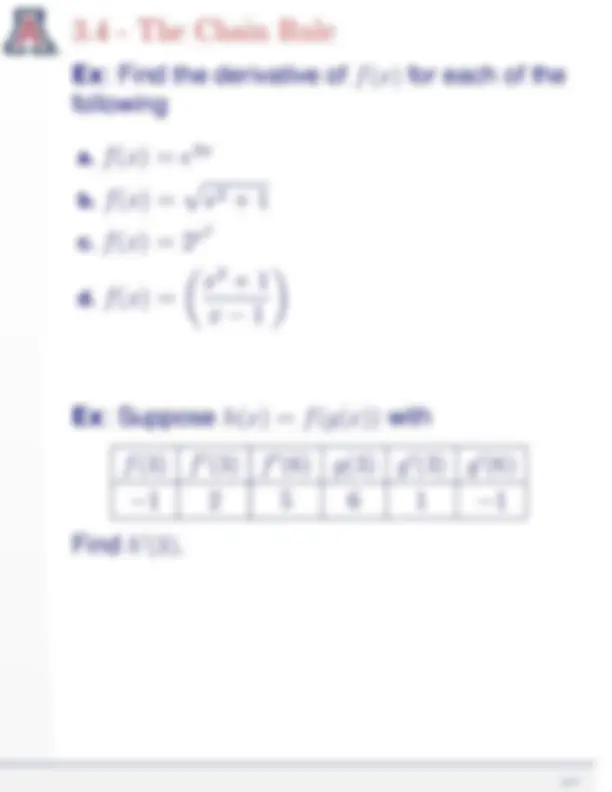 Chain Rule and Trigonometric Functions: Derivatives and Inverse ...