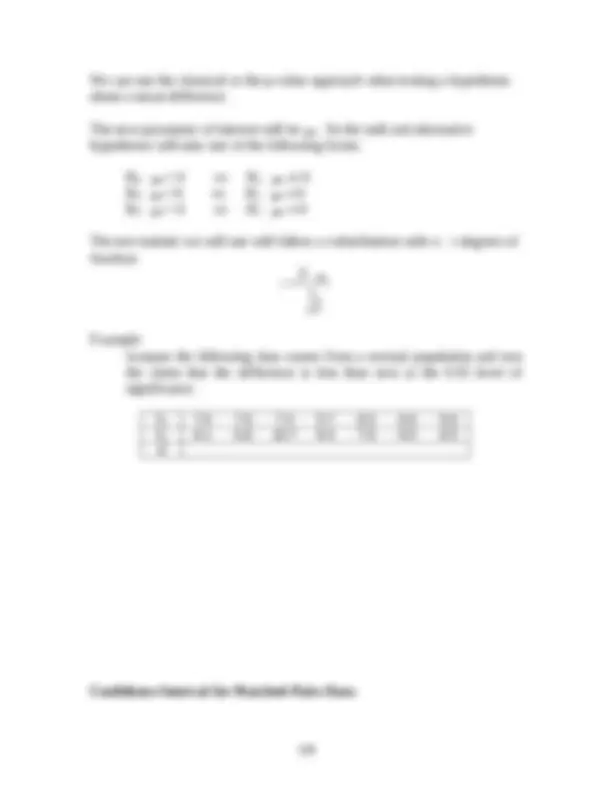 Inference on Two Samples - Notes | STAT 104 | Study notes Statistics ...