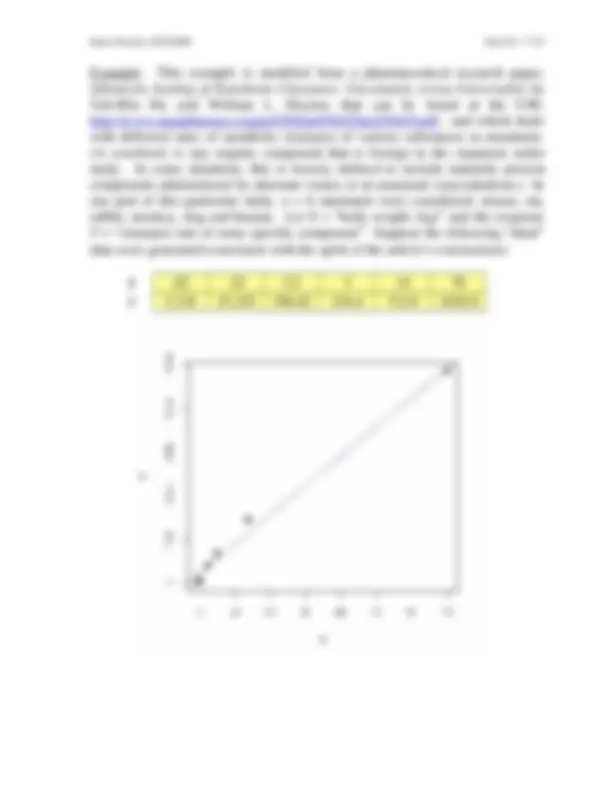 Extensions of Simple Linear Regression | STAT 541 | Papers Biostatistics | Docsity