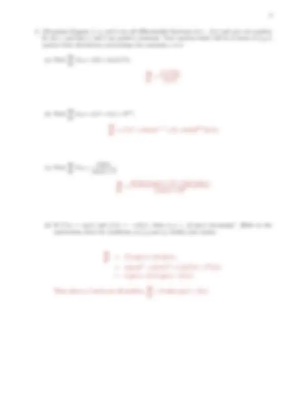 Math 115 - Midterm 2 Solutions: Graphs, Differentiable Functions, and Marathons | Exams Calculus ...