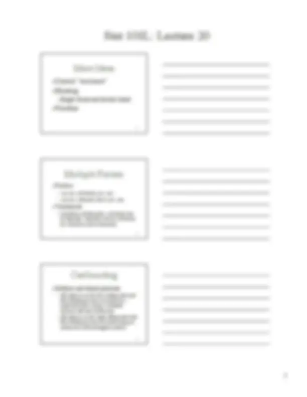 Stat 101L: Lecture 20 - Randomization, Replication, Blocking, and ...