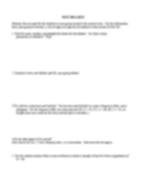 Introduction to Statistics - Laboratory 1 Questions | STAT 104 | Lab ...