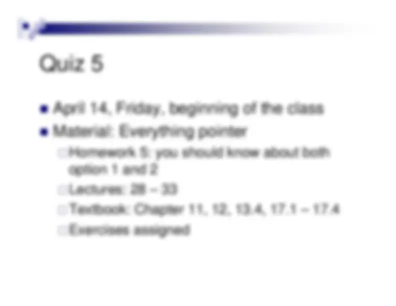 Linked List Lecture Notes - CGS 3460, Lecture 36 by Hen-I Yang | Study ...