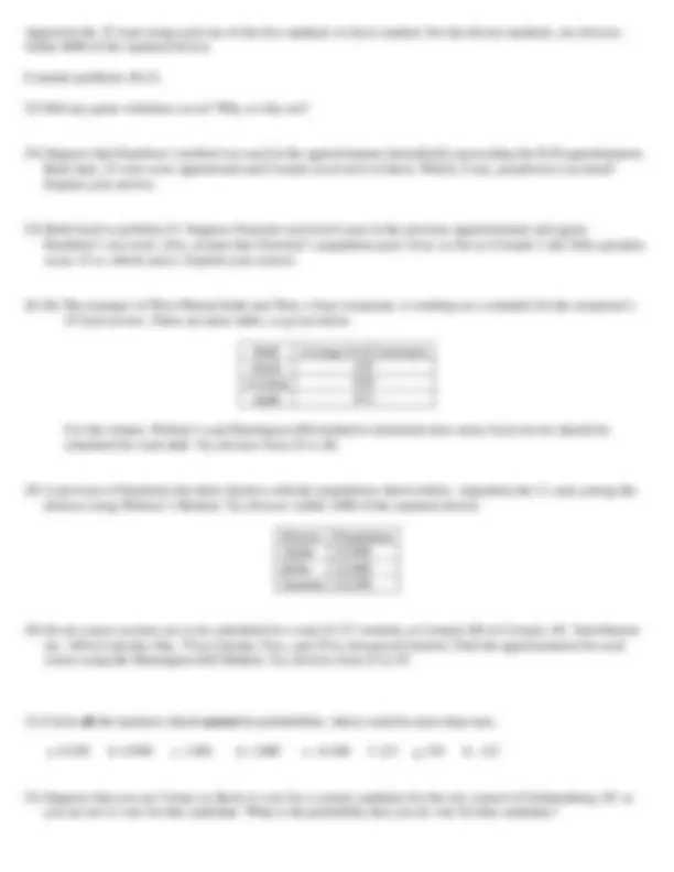 Exam Study Questions - Social Choice Mathematics | MGF 1107 | Study ...