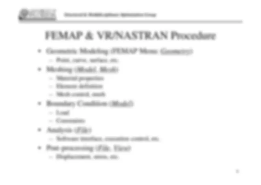 FEMAP and VR/NASTRAN Tutorial: Finite Element Analysis using FEMAP and ...
