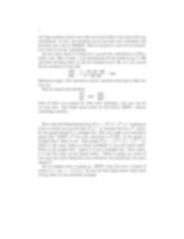 Project 2: Outsmarting your Calculator | MATH 110 | Study Guides, Projects, Research Algebra ...