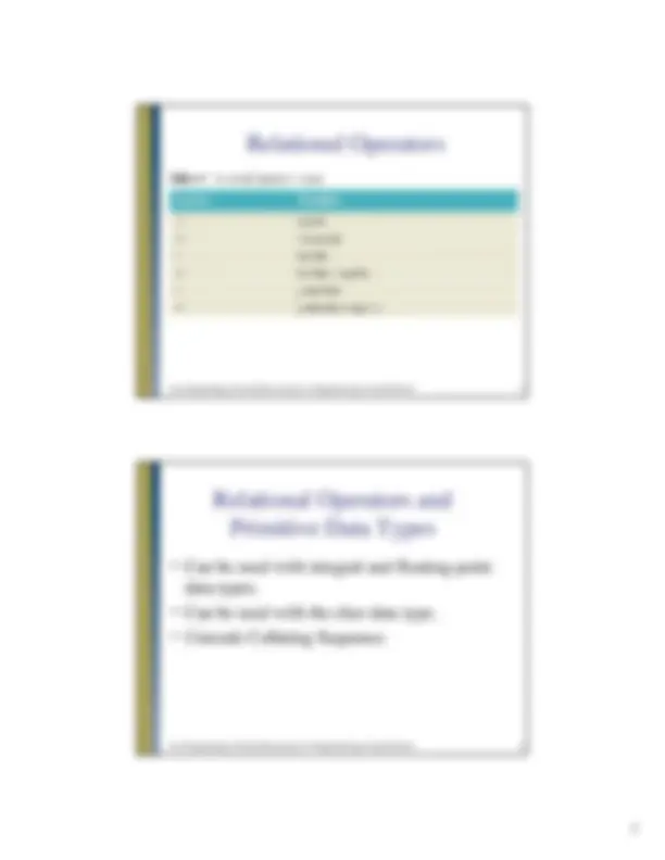 Selection Control Structures - Introduction-Computer Science | CS 110 ...