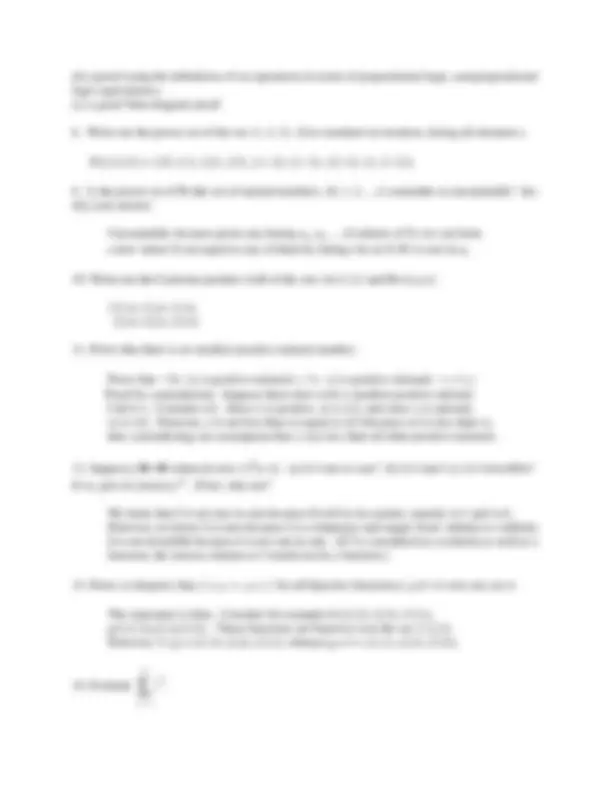 Solved Problems on Applied Discrete Structure - Final Exam | COT 3100 | Exams Computer Science ...