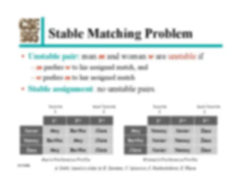Stable Matching, Asymptotic Notation - Algorithm Design and Analysis ...