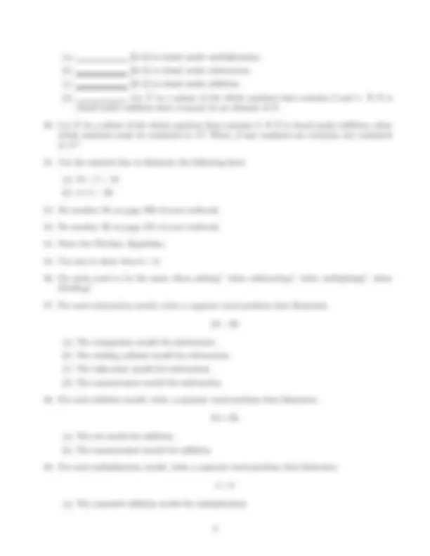 Sets Worksheet: Finding the Cardinality of Unions, Intersections, and Subsets | Assignments ...
