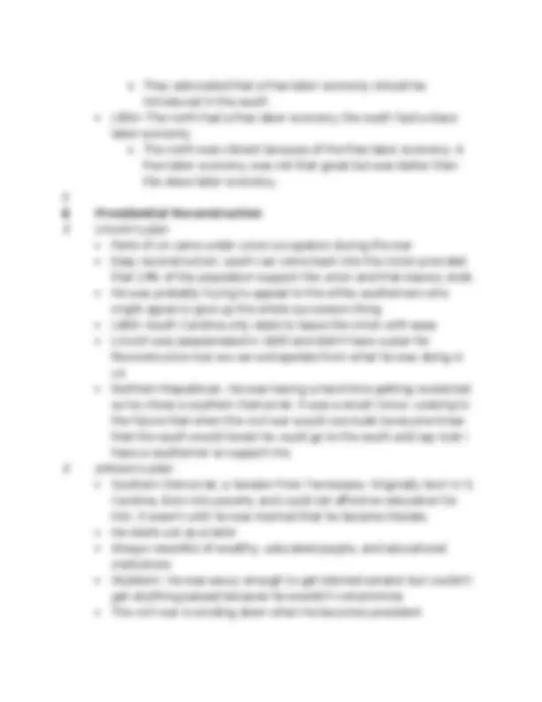 Civil War Reconstruction: Unanswered Questions & Power Struggle - Prof ...