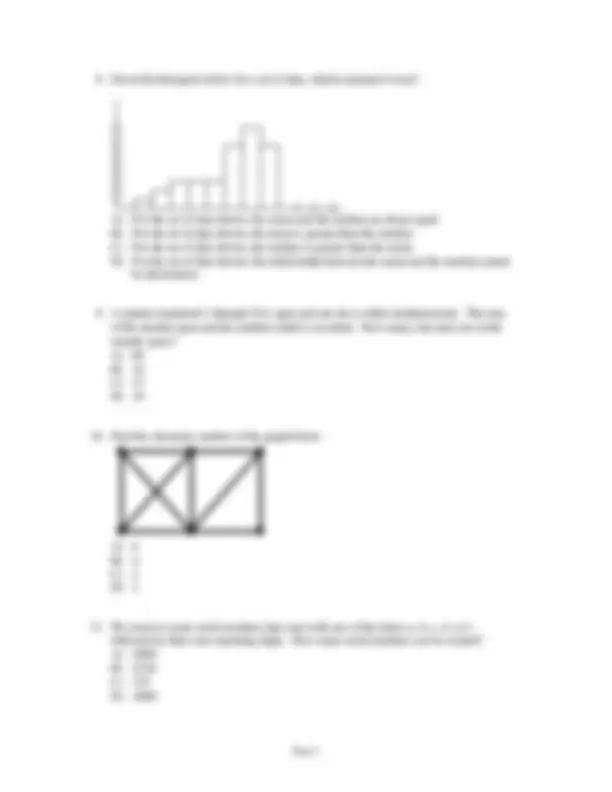 Math 113 Exam 2 Review Sheet - Fall 2009 | Exams Mathematics | Docsity