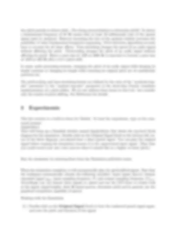 Pitch Shifting and Time Dilation using Simulink - Lab 8 | EE 275 | Lab Reports Digital Signal ...