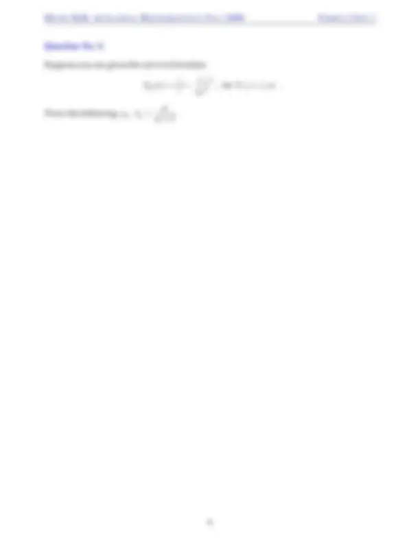 10 Questions on Actuarial Mathematics I - Exam 1 | MATH 3630 | Exams ...