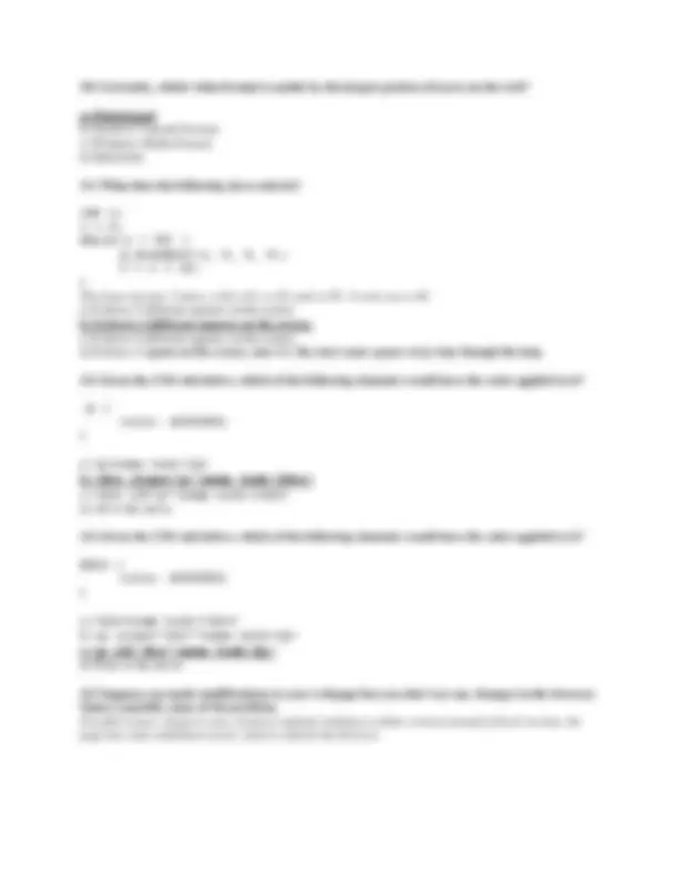 XHTML and CSS Practice Final Exam Solutions | Exams Computer Science | Docsity