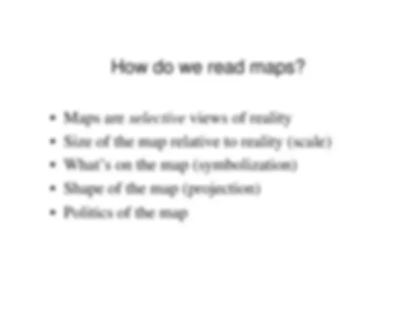 Introduction to Map Making: Understanding Maps and Their Symbolization ...