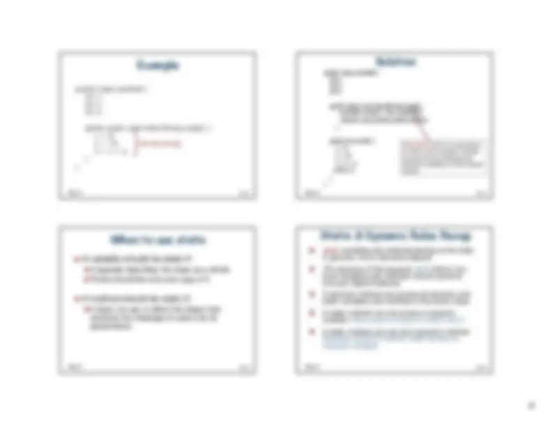 The Math Class and Dynamic vs. Static - Lecture Slides | ESE 112 ...