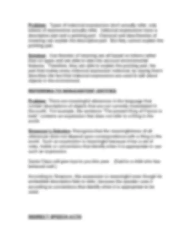 Notes on Use Theories of Meaning - Philosophy of Language | PHIL 154 ...