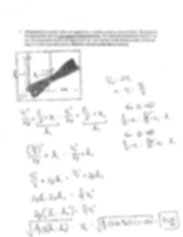 Exam 2 Questions with Solutions - Fluid Mechanics | CE 2200 | Exams ...