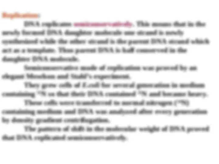 Bacterial Physiology: Macromolecular Synthesis - DNA Replication and Transcription - Prof ...