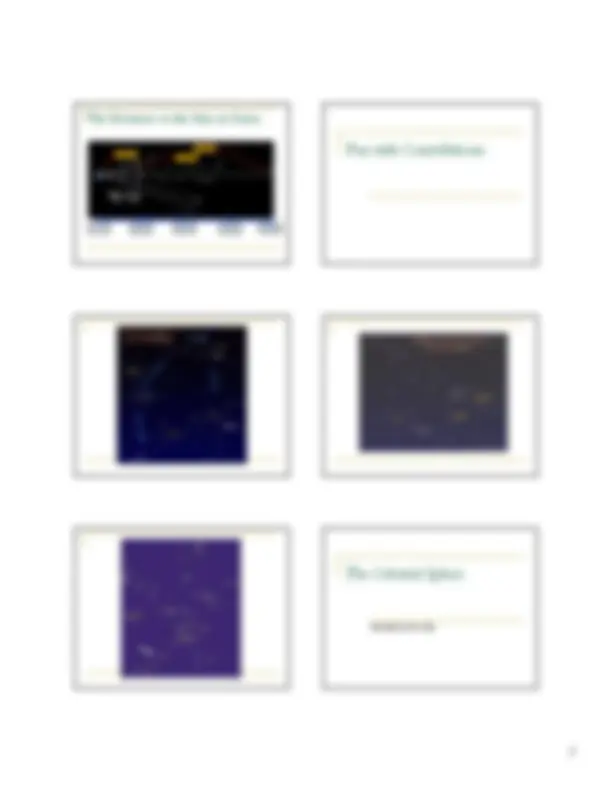 Discovering the Night Sky - Lecture Slides | ASTR 1030 | Study notes ...