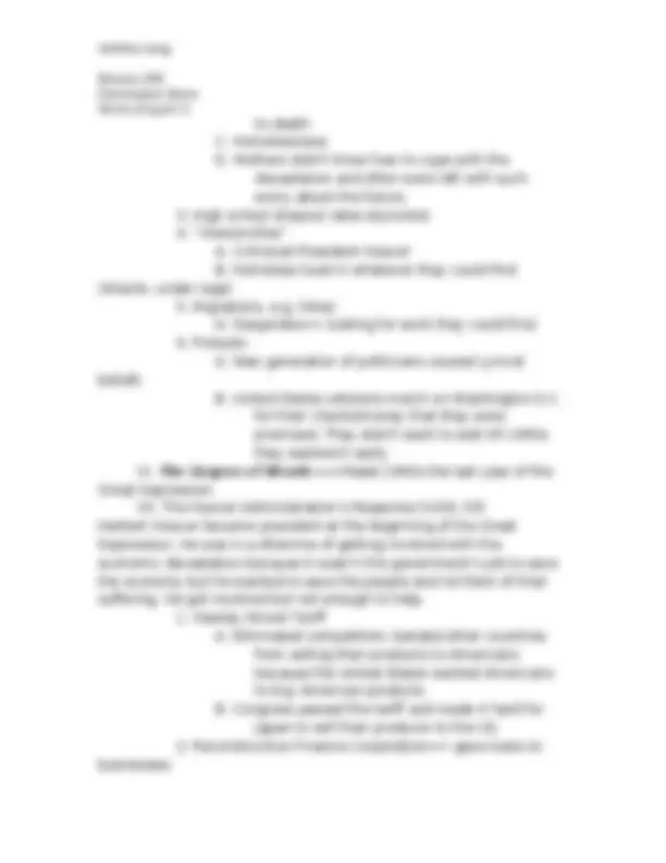 The Great Depression and the New Deal: Causes, Consequences, and ...