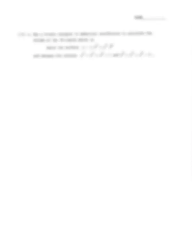 6 Questions on Analytical Geometry and Calculus 3 - Exam 3 | MATH 222 ...