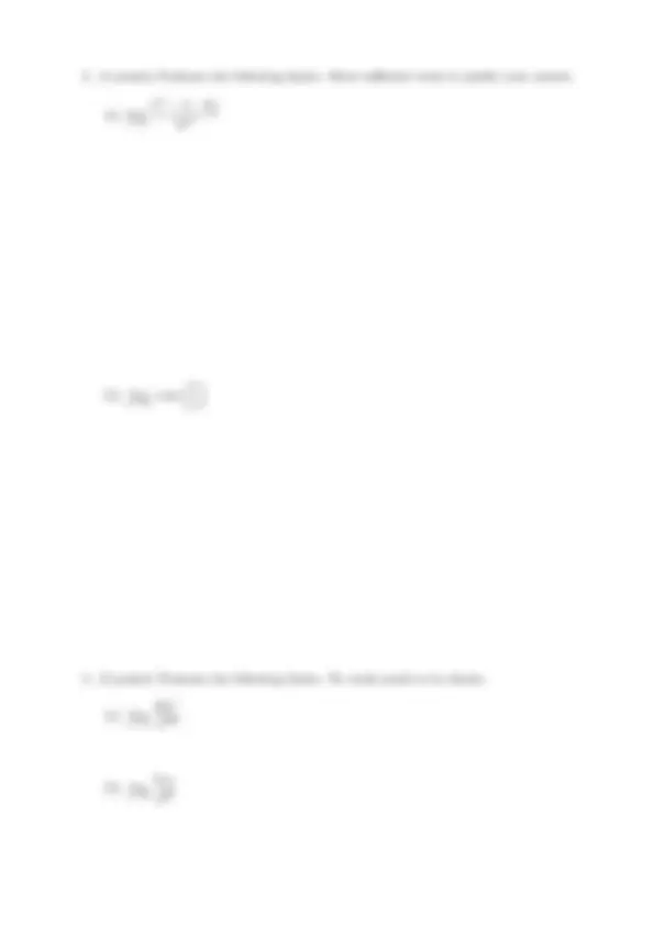 3 Questions on Calculus - Quiz 8 | MATH 220 | Quizzes Calculus | Docsity