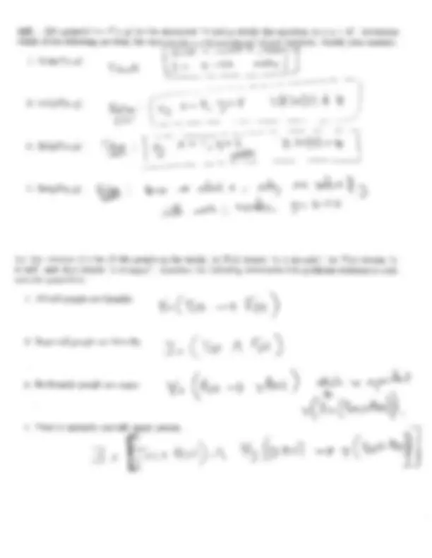 Midterm Exam Solution for Discrete Mathematical Structures | MATH 2513 | Exams Mathematics | Docsity