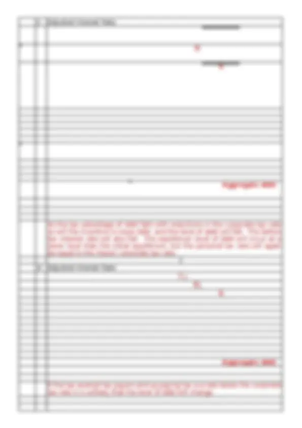 Finance - Tutorial 5 (62) | Study Guides, Projects, Research Finance | Docsity