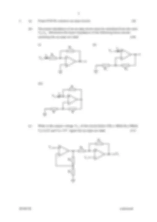 Mathematics and Electronics-2001 2002 Exam-Electrical Engineering | Exams Electrical Engineering ...
