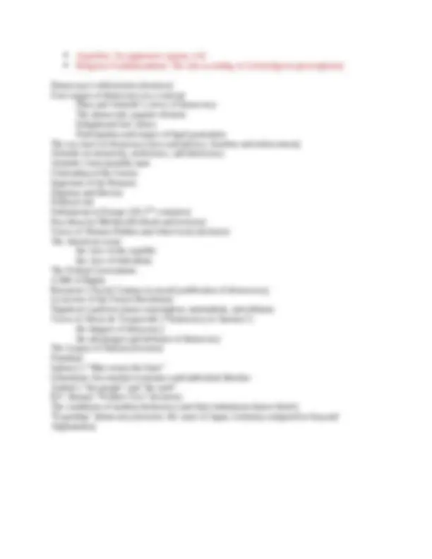 Exam Study Guide for Democratic Theory and Practice | GOVT 101 | Study ...